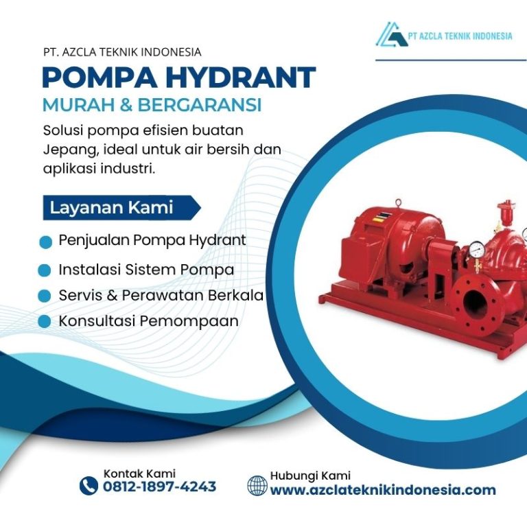 Distributor Pompa Industri Murah & Profesional